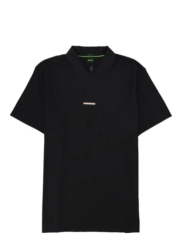 BOSS Polo Con Logo - Black