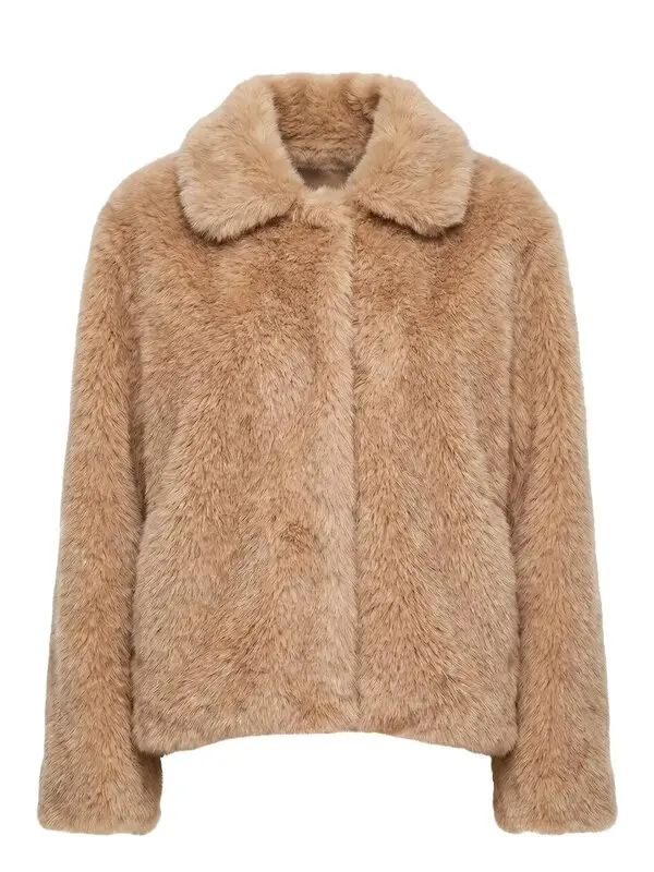 Max Mara S Faux-fur Jacket - Multicolor