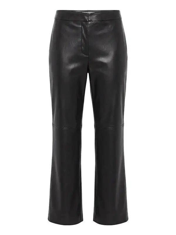 Max Mara S Leather-look Pants - Multicolor