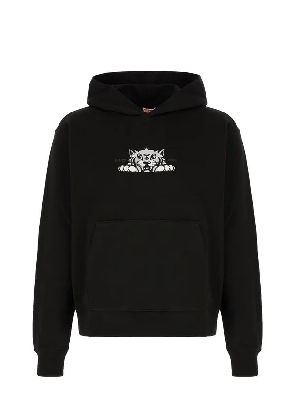 Kenzo Embroidered Tiger Hoodie Sweatshirt - Multicolor