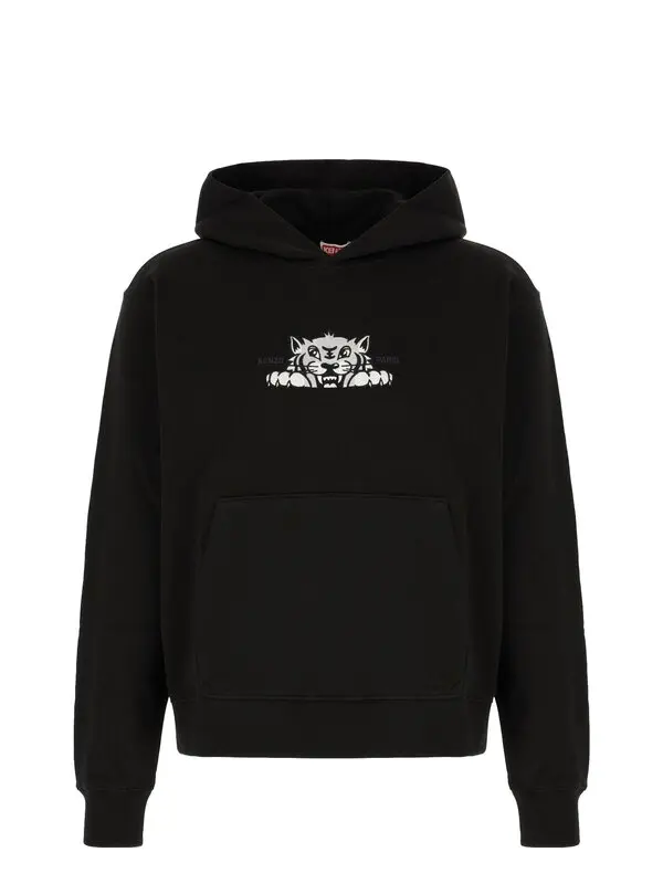 Kenzo Embroidered Tiger Hoodie Sweatshirt - Multicolor