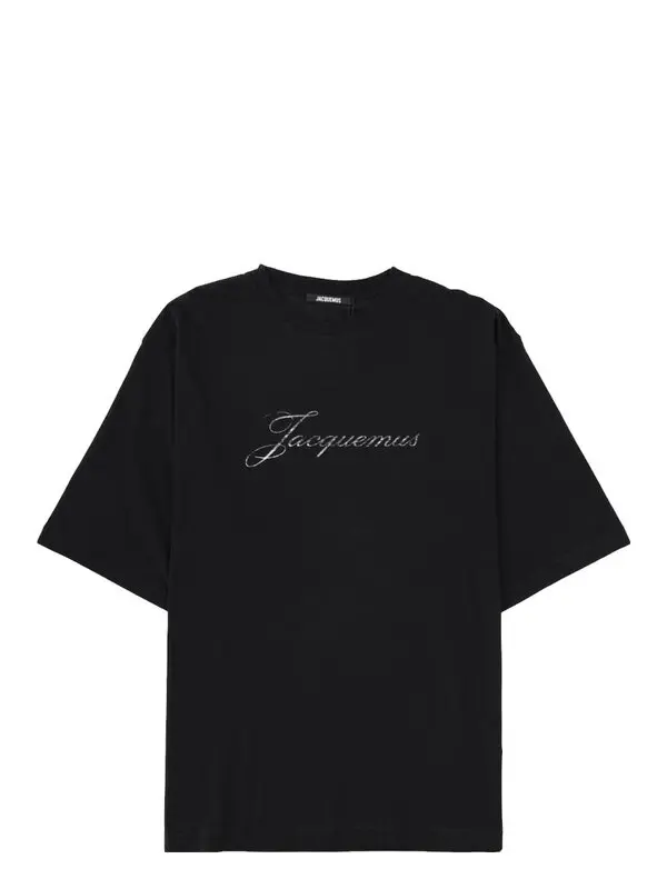 Jacquemus T-shirt Con Logo - Black