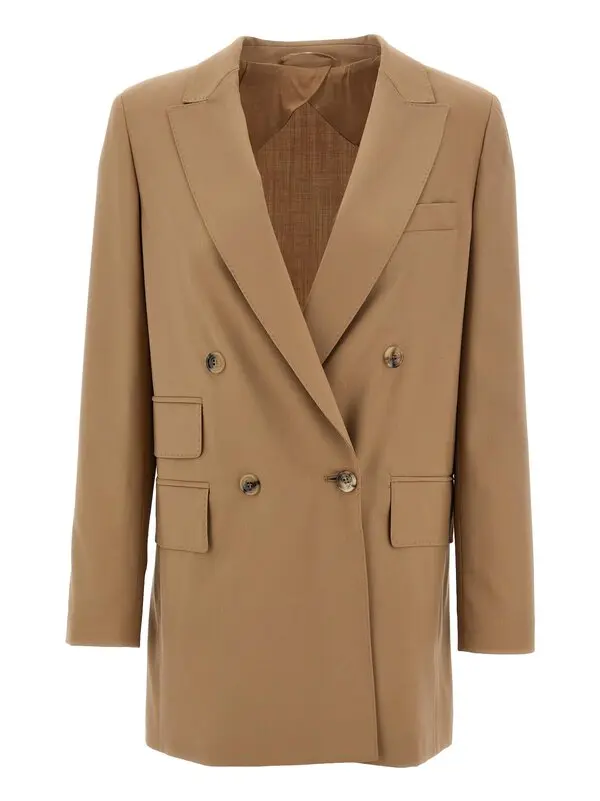 Max Mara Nebbie' Blazer - Cream
