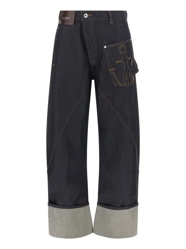 JW Anderson J.w.anderson 'twisted Workwear' Jeans - Blue