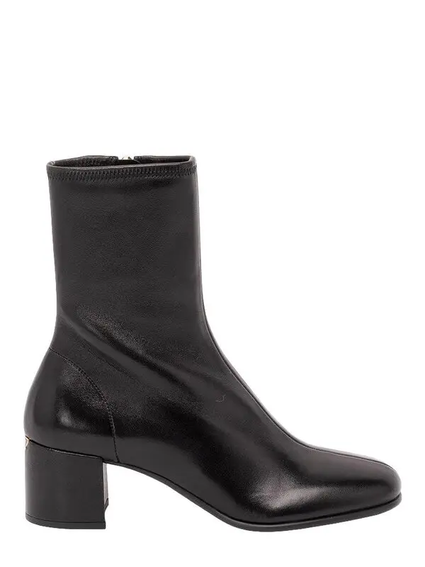 Prada Stretch Nappa Leather Booties - Multicolor