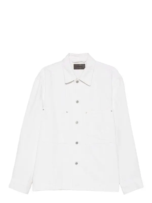 LEMAIRE Cotton Overshirt - Multicolor