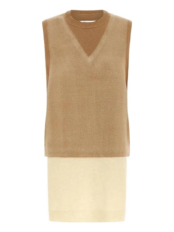 MAISON MARGIELA Memory Of' Vest - Cream