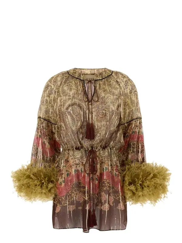 Valentino Garavani Printed Silk Blouse - Multicolor