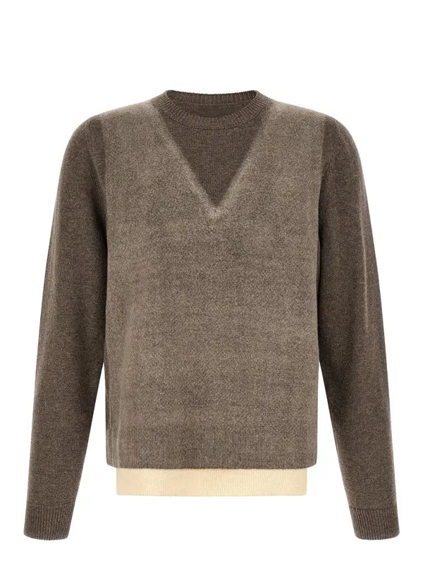 MAISON MARGIELA Memory Of' Sweater - Brown