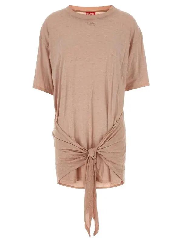 DIESEL® Jersey T-shirt Dress - Pink