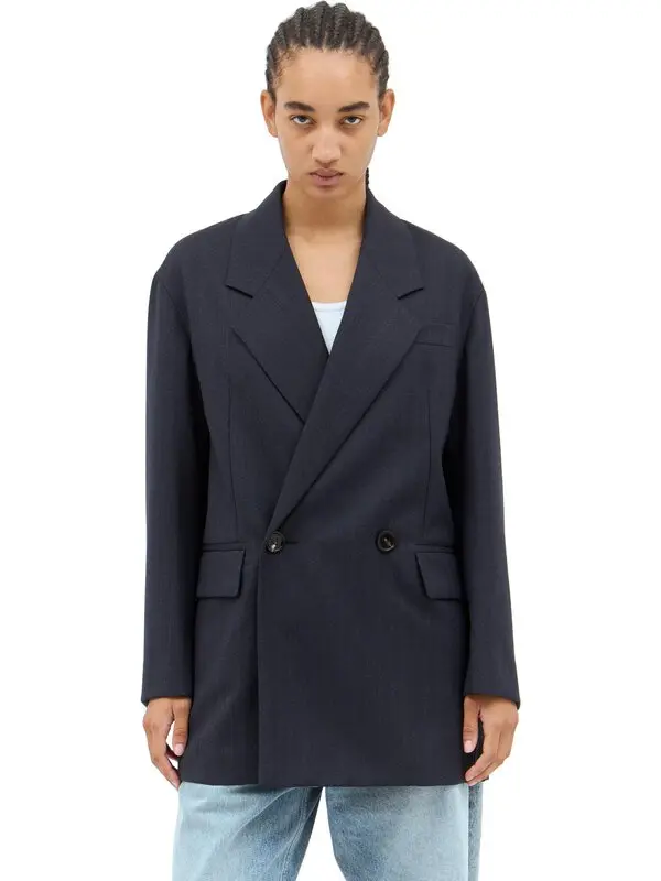 Bottega Veneta Wool Blazer - Black