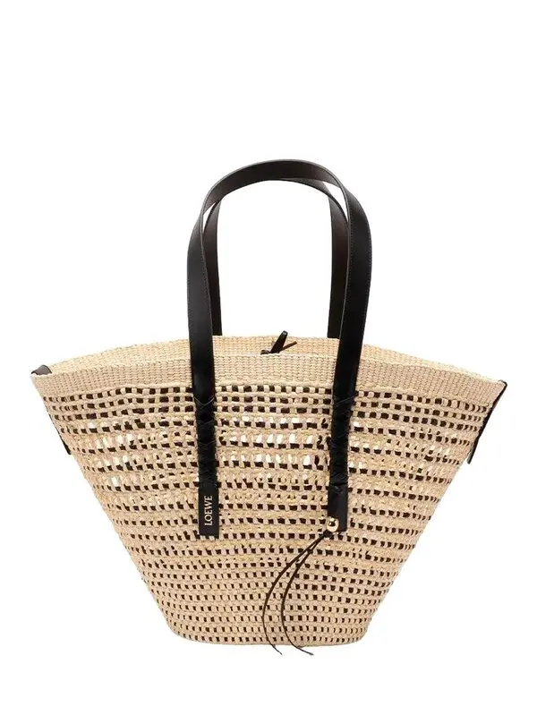 Loewe Paula`s Ibiza `braid` Medium Basket Bag - Multicolor