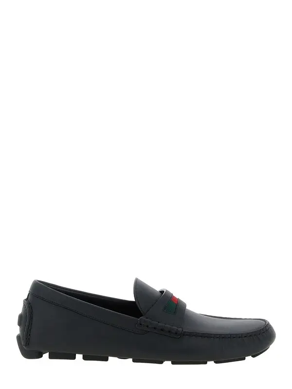 Gucci Driver Loafers - Black