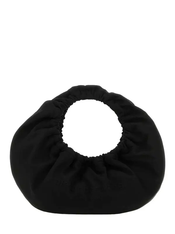 Alexander Wang Fabric Crescent Small Handbag - Black