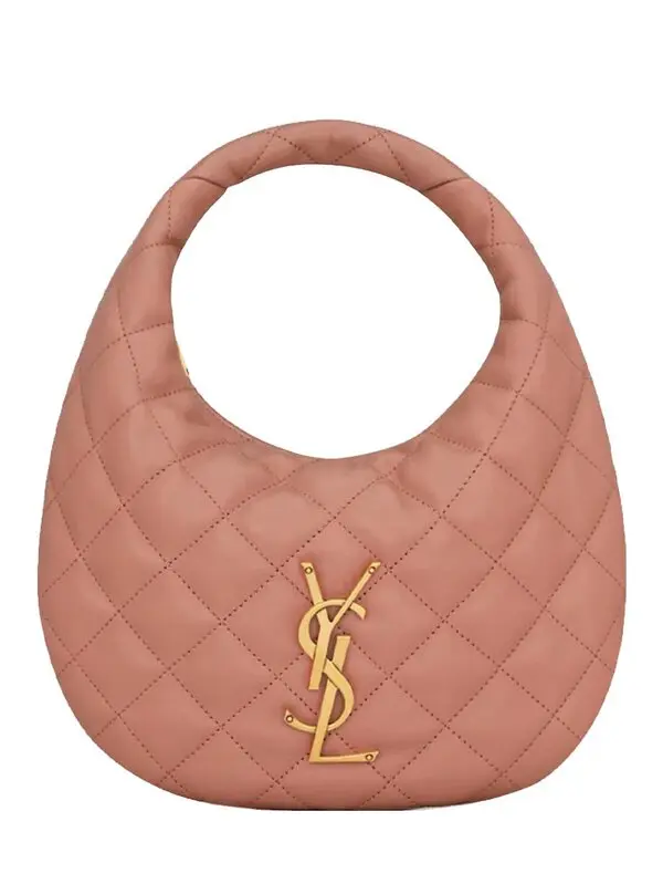 Saint Laurent Icarino Quilted Handbag - Pink
