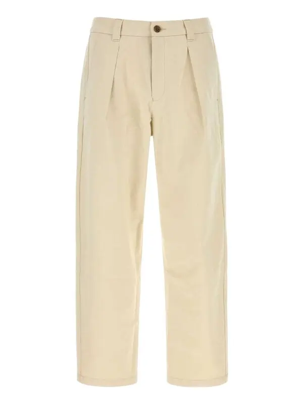 A.p.c. Sand Cotton Blend Renato Pant - Brown