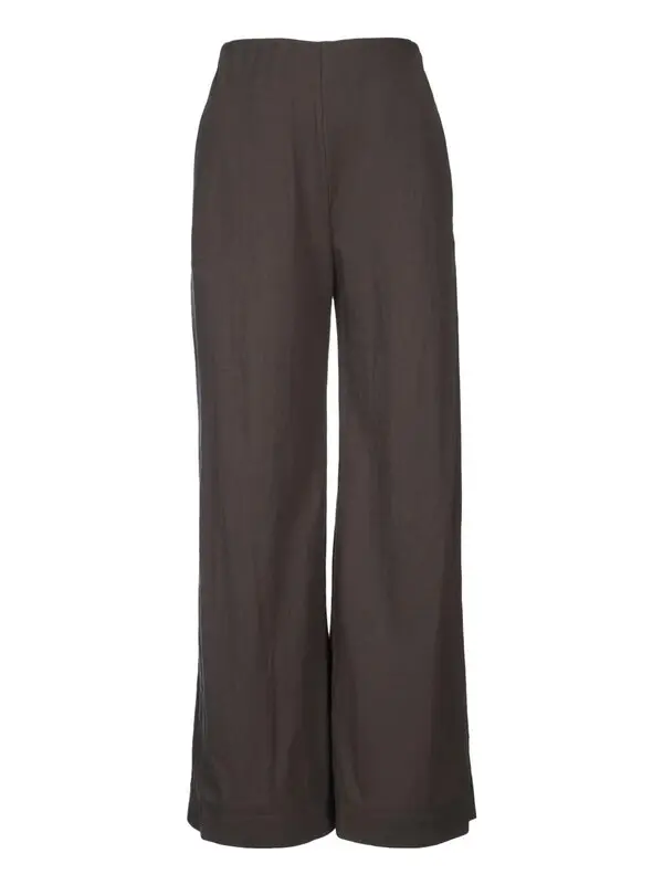 Harris Wharf London Women Flared Trousers Rayon - Multicolor