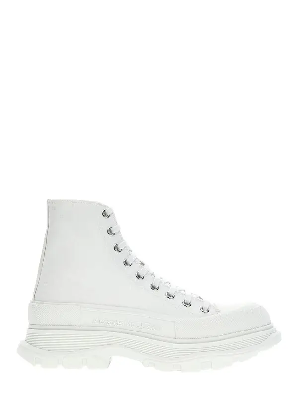 Alexander McQueen High Top Sneakers - Multicolor