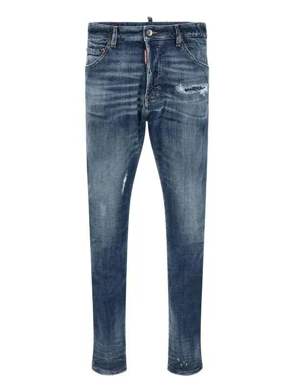 Dsquared2 Teddy Denim Jeans - Blue