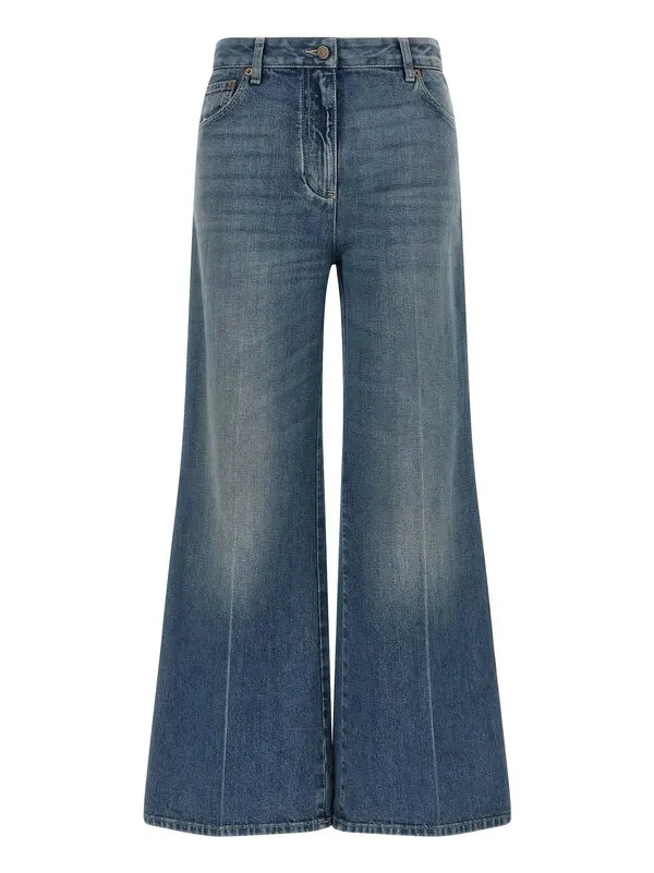 Valentino Garavani Vgold Jeans - Blue