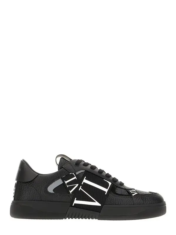 Valentino Garavani Leather Sneakers - Multicolor