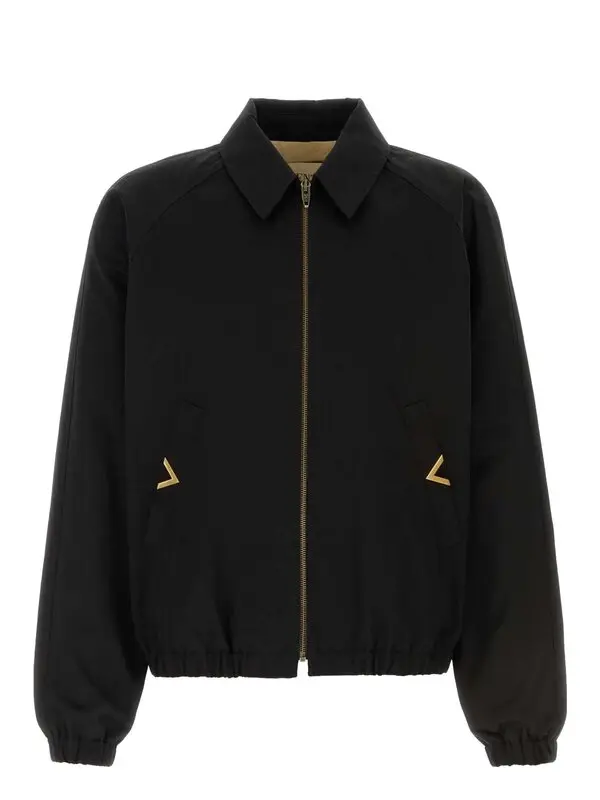 Valentino Garavani Cotton Jacket - Black