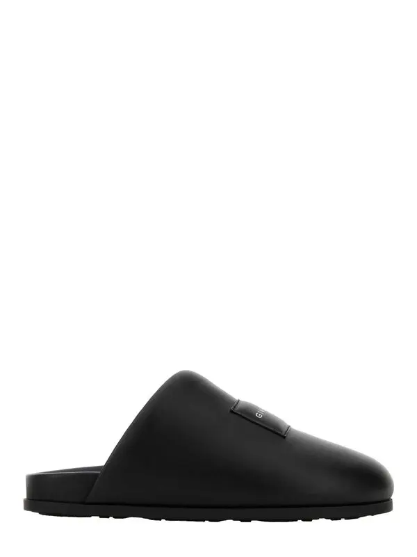 Givenchy Leather Slippers - Black
