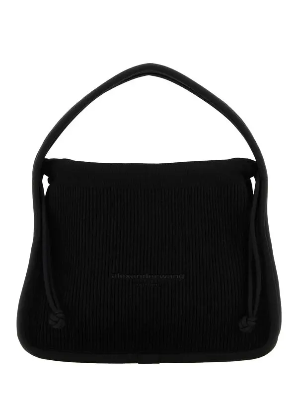 Alexander Wang Fabric Small Ryan Handbag - Black