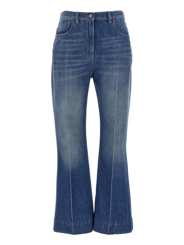 Valentino Garavani Flared Jeans - Blue