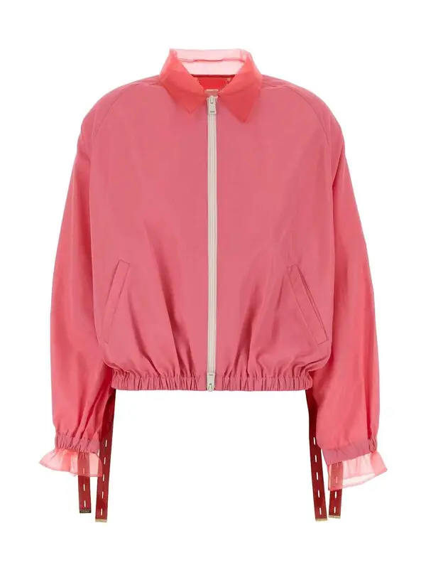 Fendi Fluo Viscose Blend Jacket - Pink
