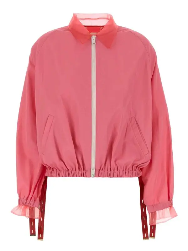 Fendi Viscose Blend Jacket - Pink