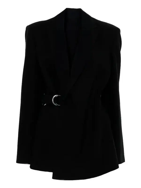 Loewe Wool Draped Jacket - Multicolor