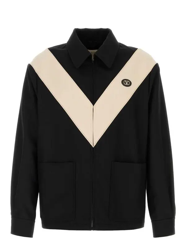 Valentino Garavani Gabardine Jacket - Black