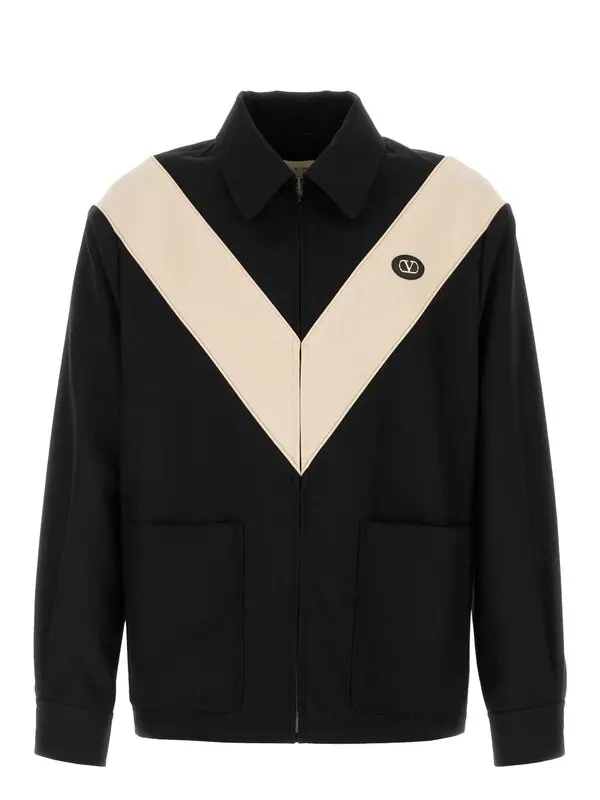 Valentino Garavani Gabardine Jacket - Black