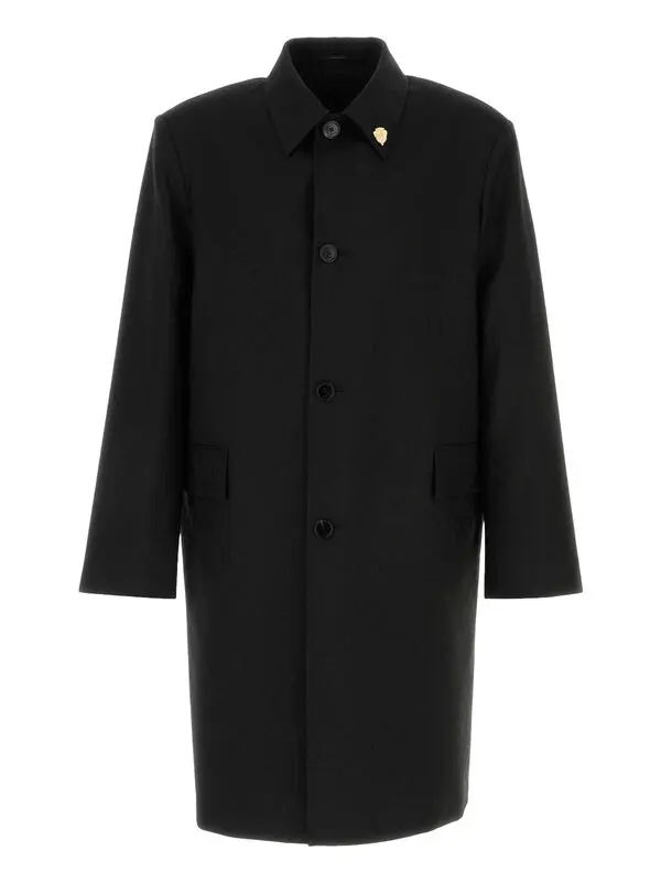 Gucci Polyester Blend Coat - Black