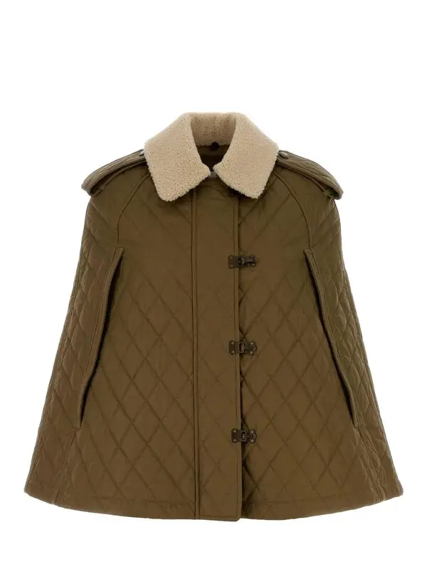 Burberry Cotton Cape - Green