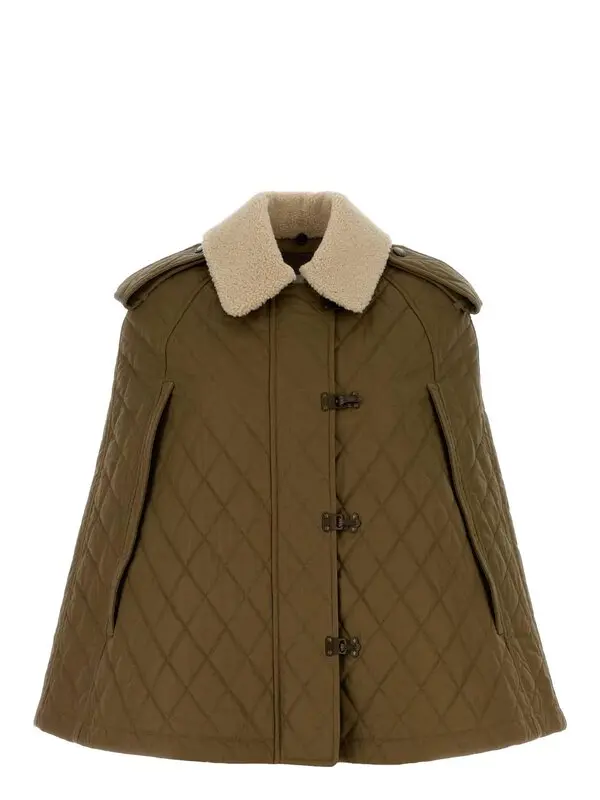 Burberry Cotton Cape - Green
