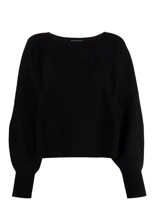 Alberta Ferretti V-neck Ruffled Sweater - Multicolor