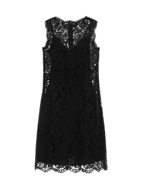 Dolce & Gabbana Lace Dress - Black