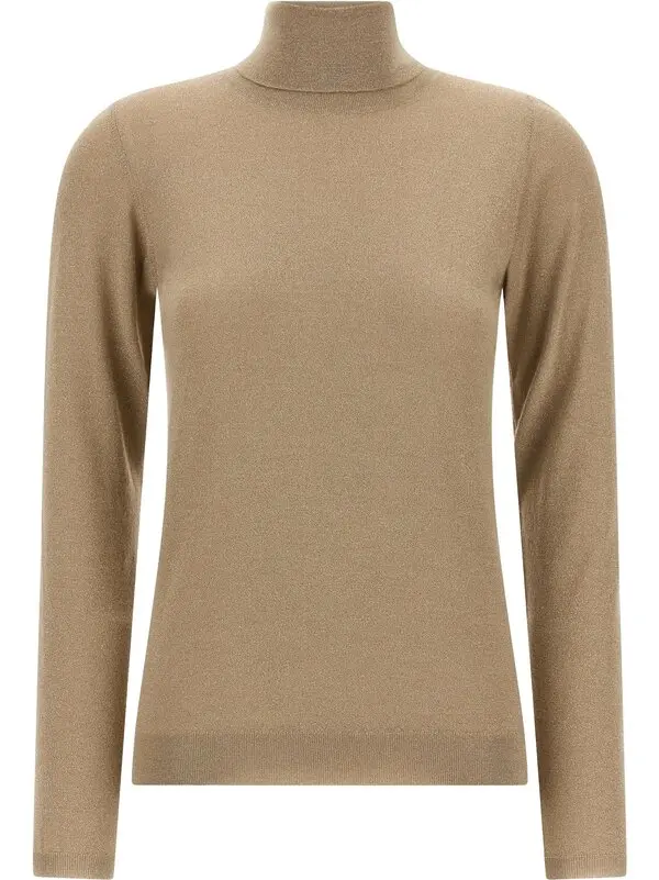 Brunello Cucinelli Turtleneck Sweater - Cream