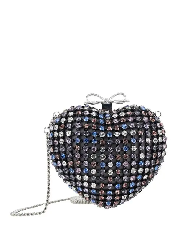 SELF-PORTRAIT Heart-shaped Clutch - Multicolor