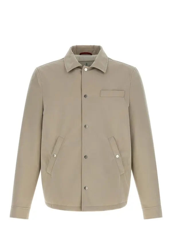 Brunello Cucinelli Padded Jacket - Gray
