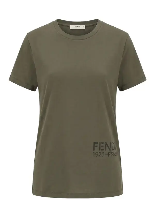 Fendi Stencil T-shirt - Multicolor