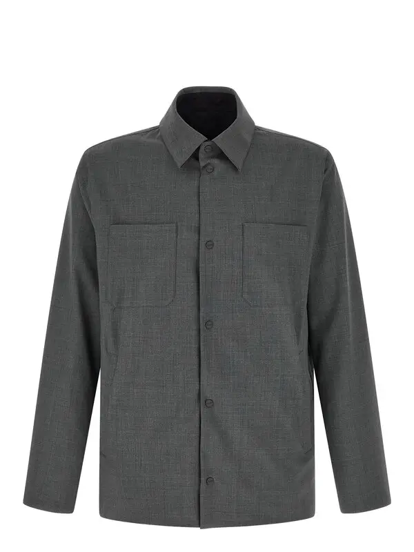 Herno Reversible Overshirt - Gray