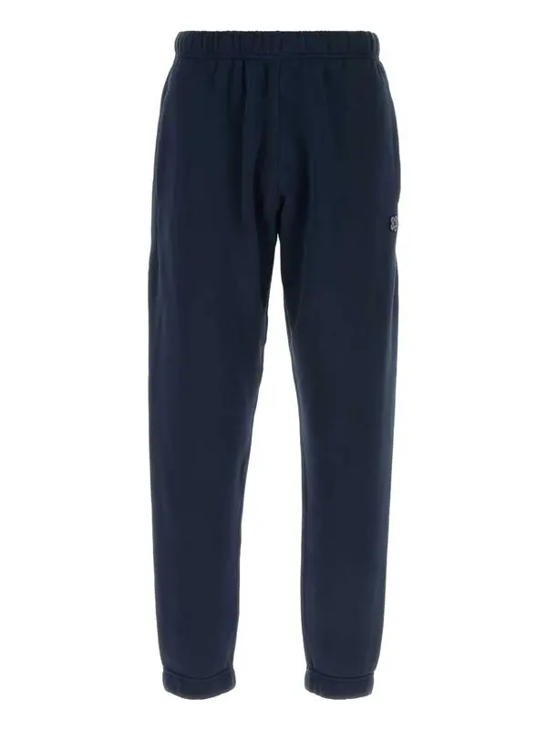 Kenzo Navy Cotton Joggers - Blue