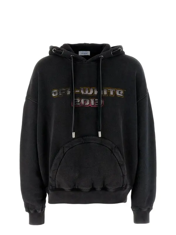 Off-White Graphic Hoodie - Multicolor