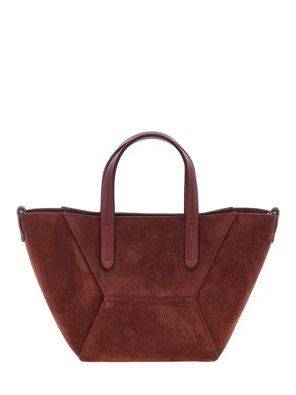 Brunello Cucinelli Bc Duo' Mini Handbag - Multicolor