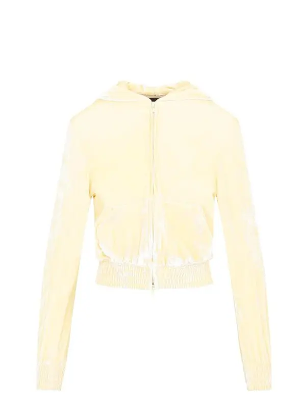 Balenciaga Fitted Zip-up Hoodie - Multicolor