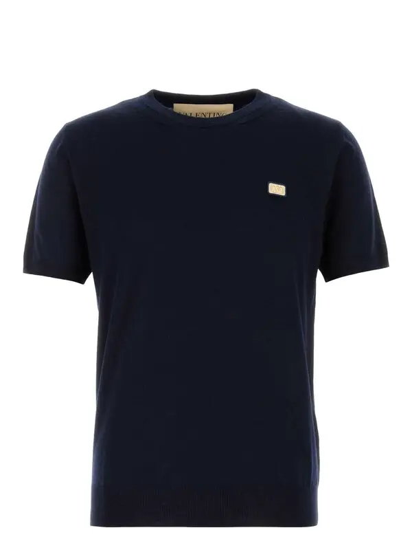 Valentino Garavani Virgin Wool Sweater - Blue