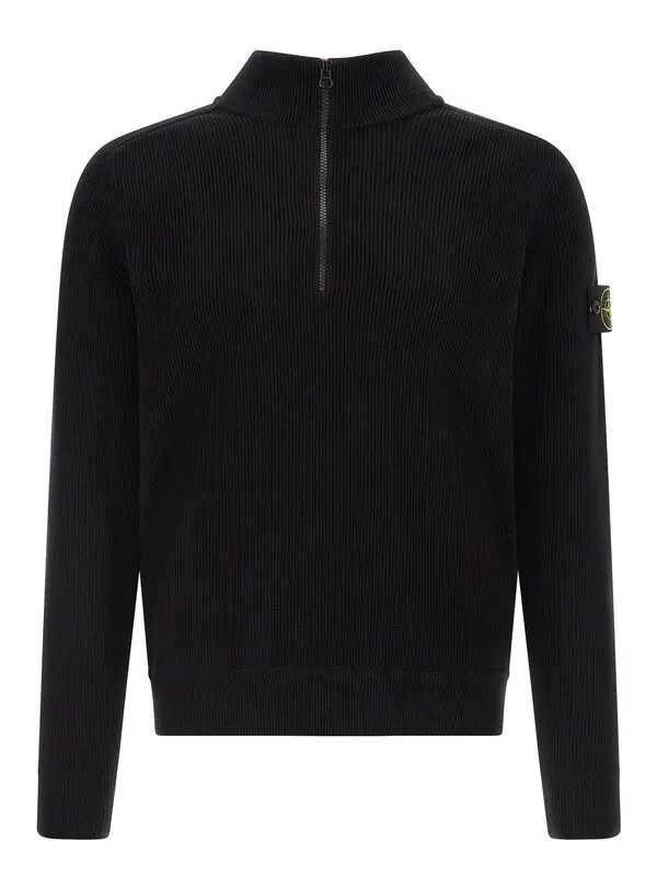 Stone Island 5100124' Sweater - Black